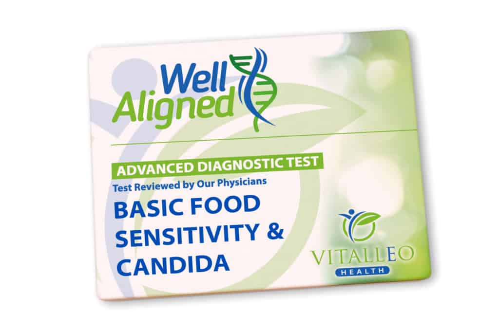 Basic Food Sensitivity & Candida Test Kit - Vitalleo